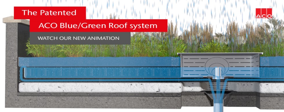 Blue Green Roof Rainwater Attenuation Systems